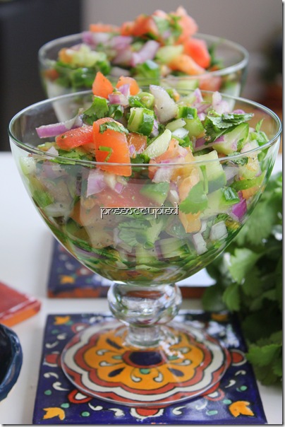 PreeOccupied: Fresh Salsa Salad